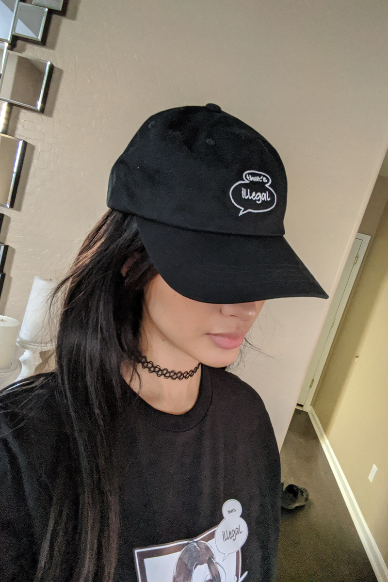 That's Illegal Black Dad Hat – OG Wolfpack